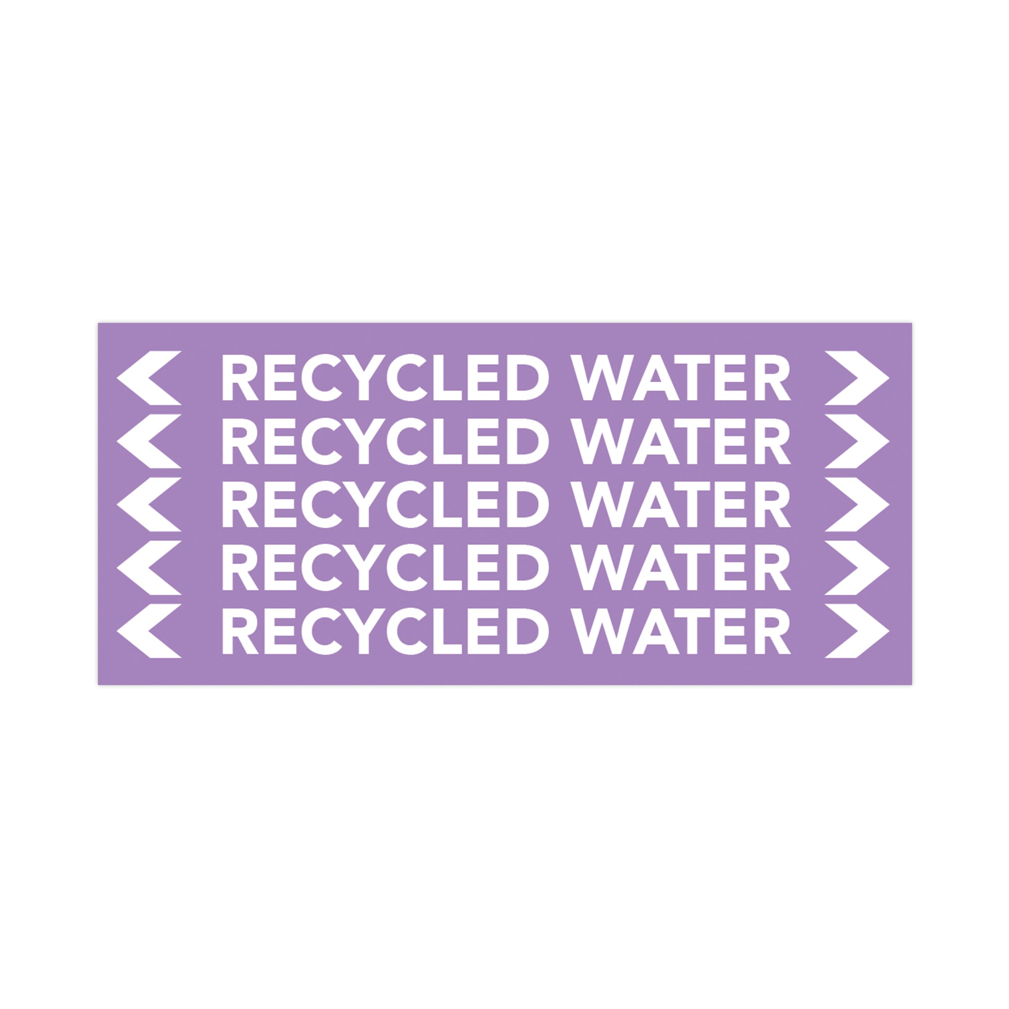 RECYCLED WATER DO NOT DRINK(Lilac) 20 Pkt Code Tape – Blue Mountain Co AU