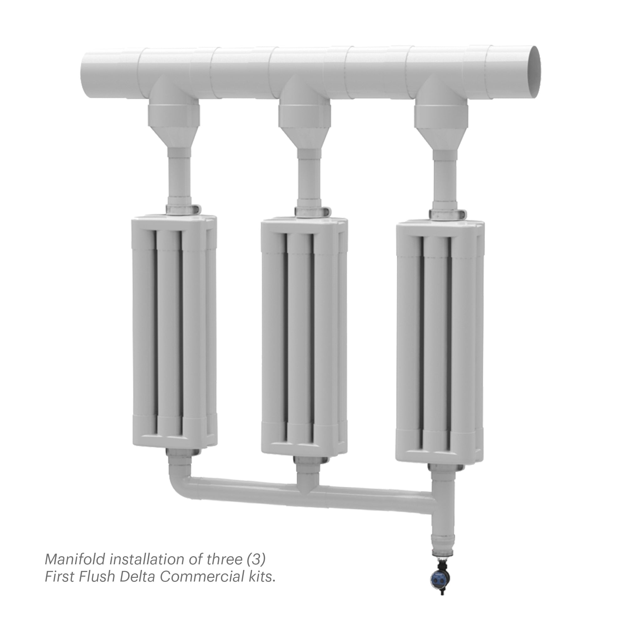 First Flush Delta Commercial 225mm – Blue Mountain Co AU