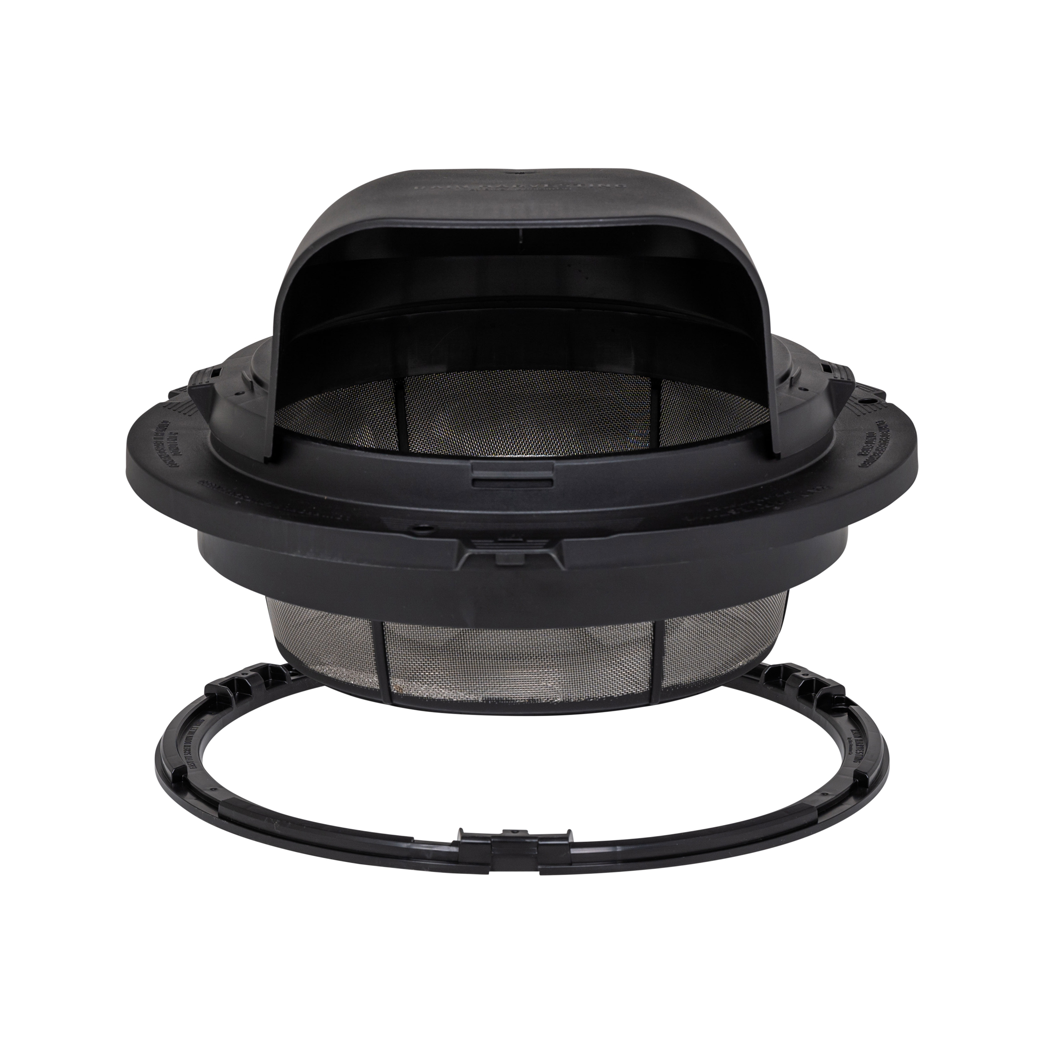 Low Profile Tank Screen 360 Hood Kit with Screw down ring 400mm/16 inc ...